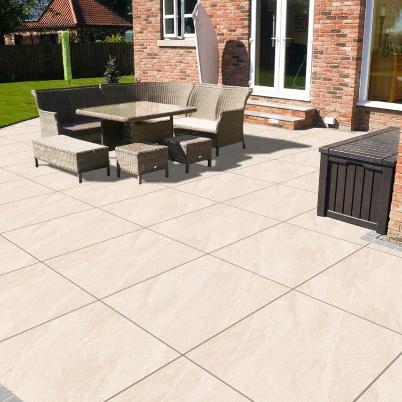 Country Crema Porcelain Paving 600x900x20mm