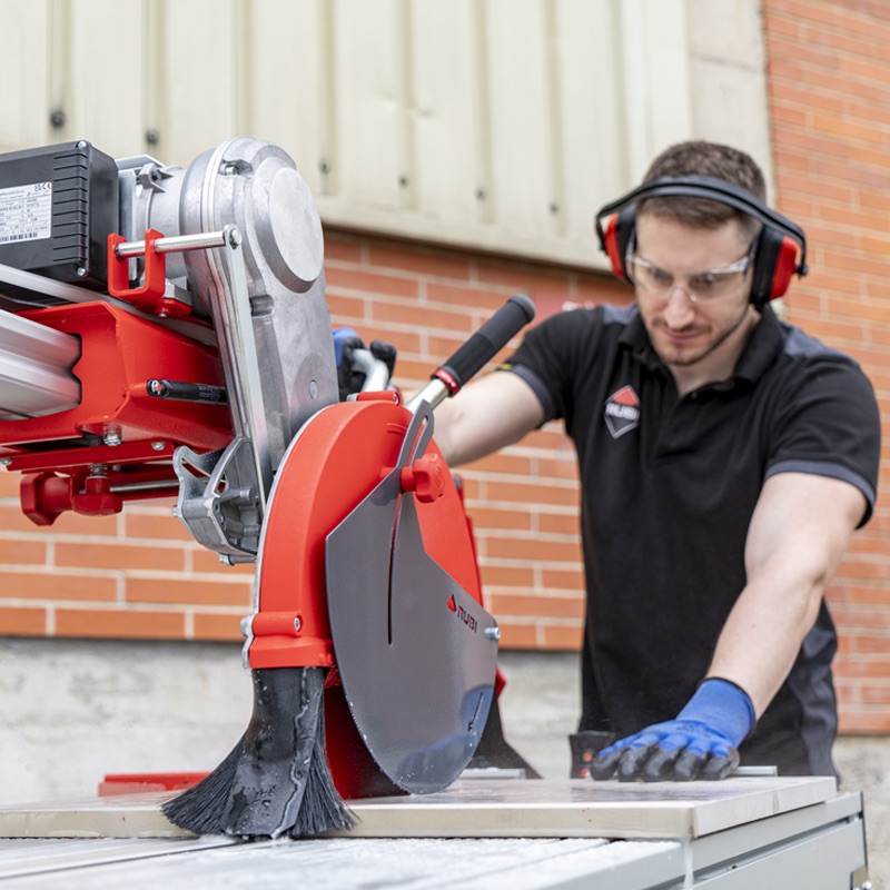 Rubi DX-350 N 1300 Laser & Level Wet Saw (110V)