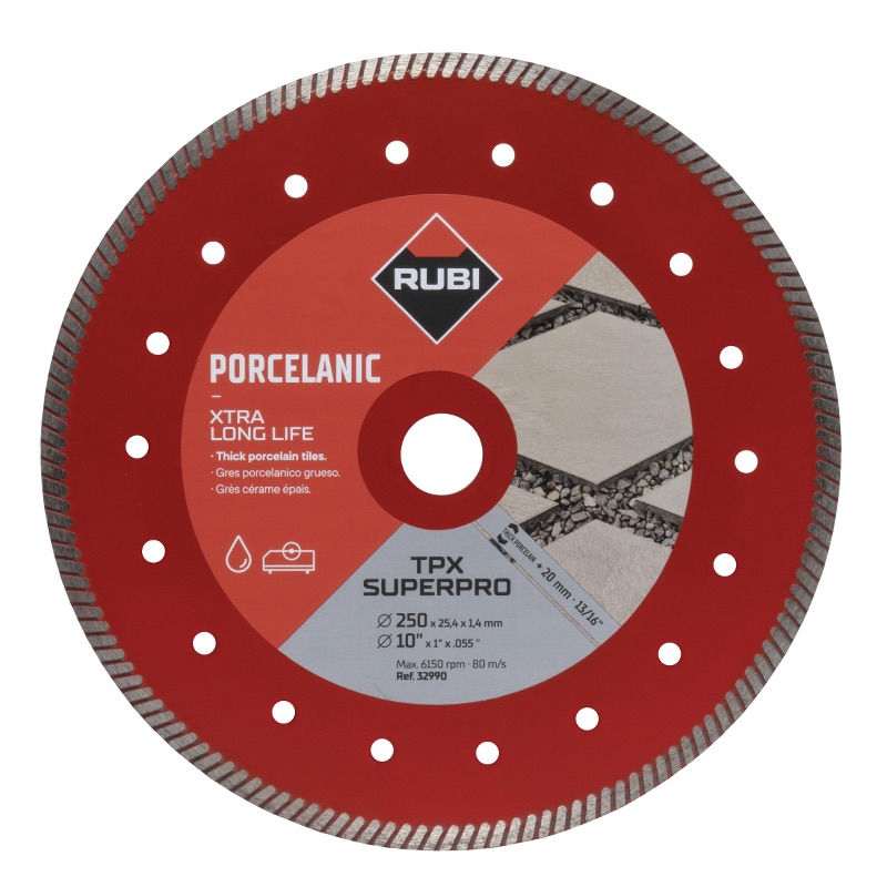 Rubi DC-250 1200 Python Wet Saw 230v Landscaping Kit