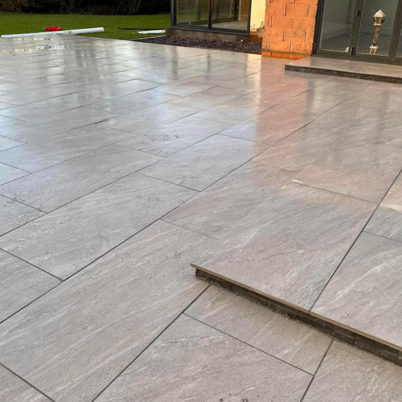 County Silver External Porcelain Paving 600x900x20 - Pegseo Stone